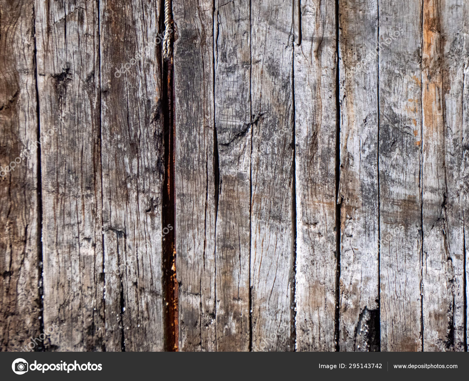 Splintered Wood Plank