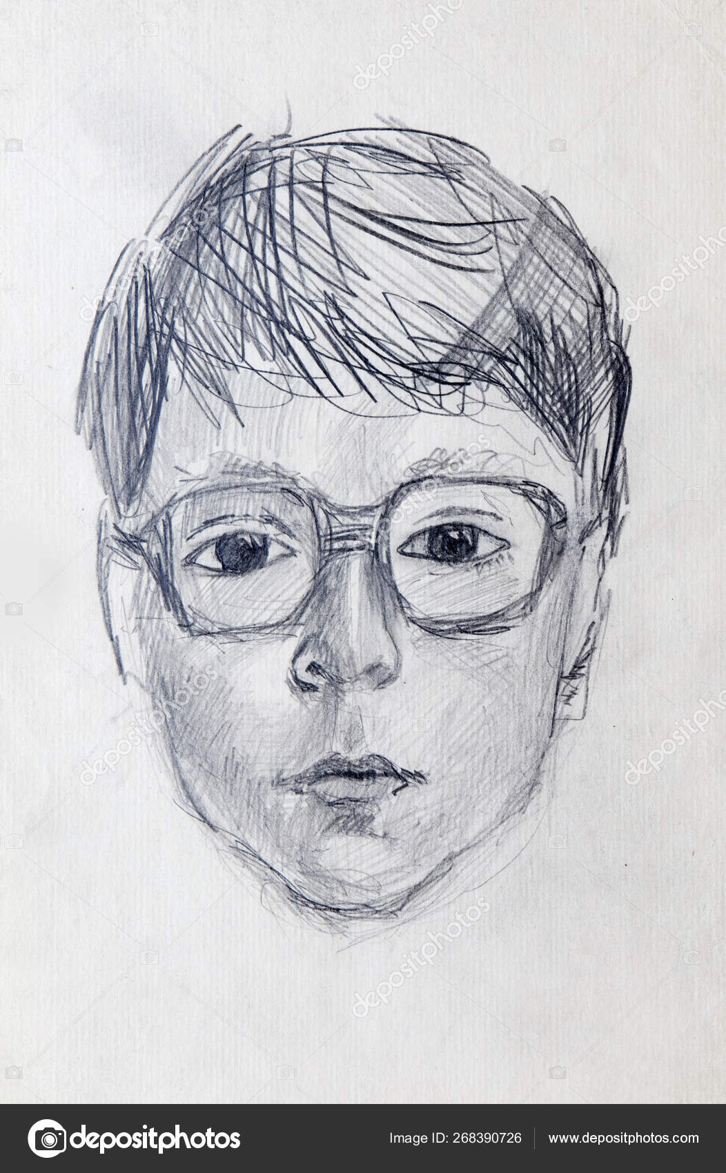 Dibujo Lápiz Boceto Fondo Ilustración de stock de ©vad_1 #268390726