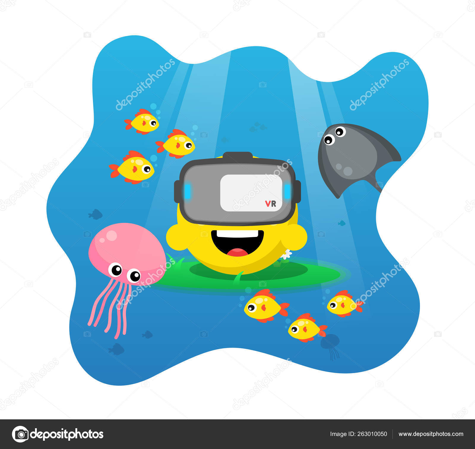 파노라마 일러스트레이션 스톡 벡터 - ©Mesonoxian 263010050