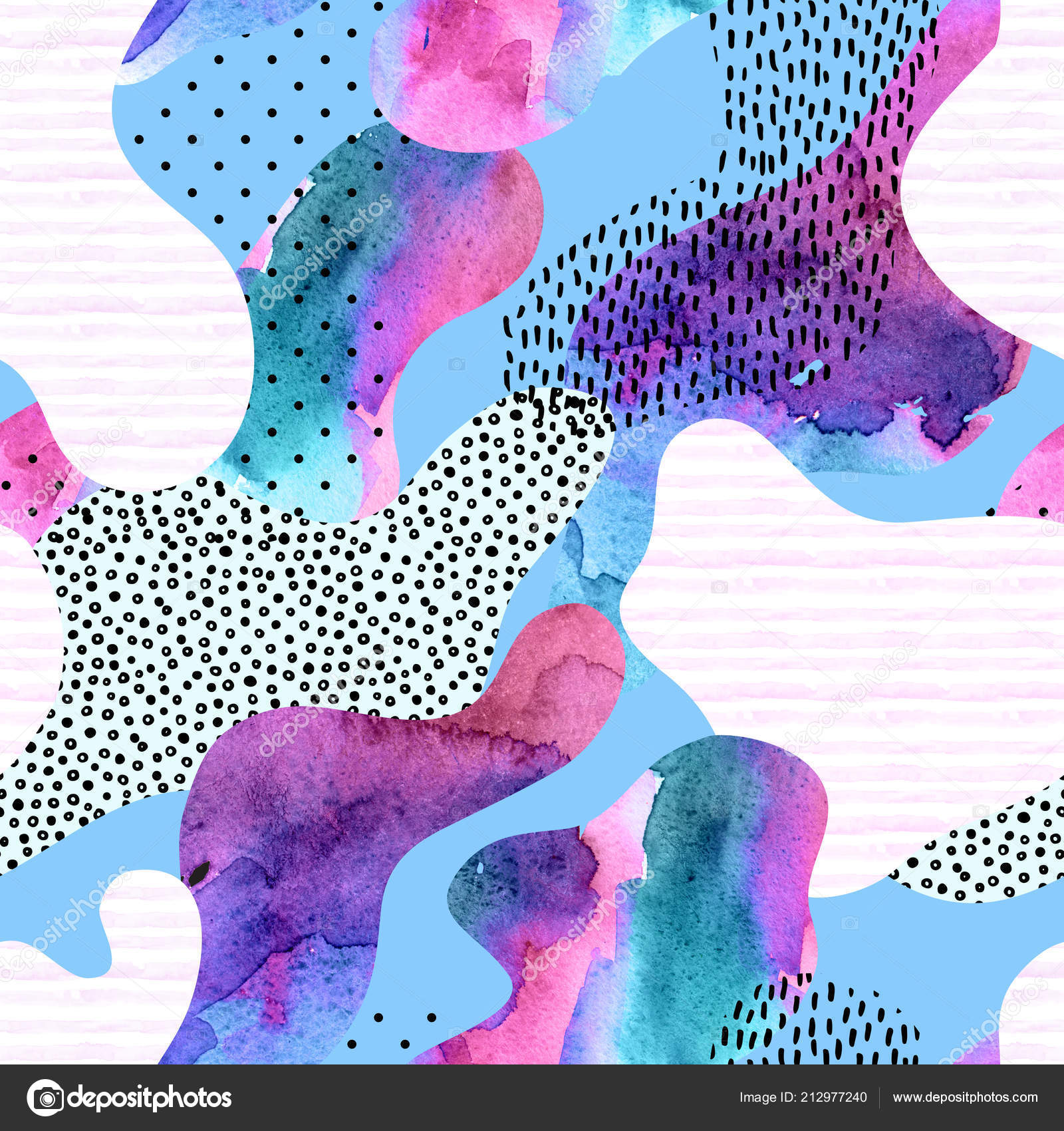 Abstract Curve Shape Background Doodle Minimal Elements Smooth Bend Shape Stock Illustration by ...