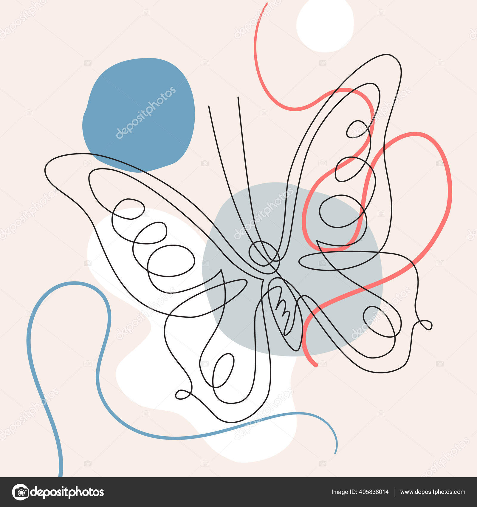 Simple Butterfly Shape