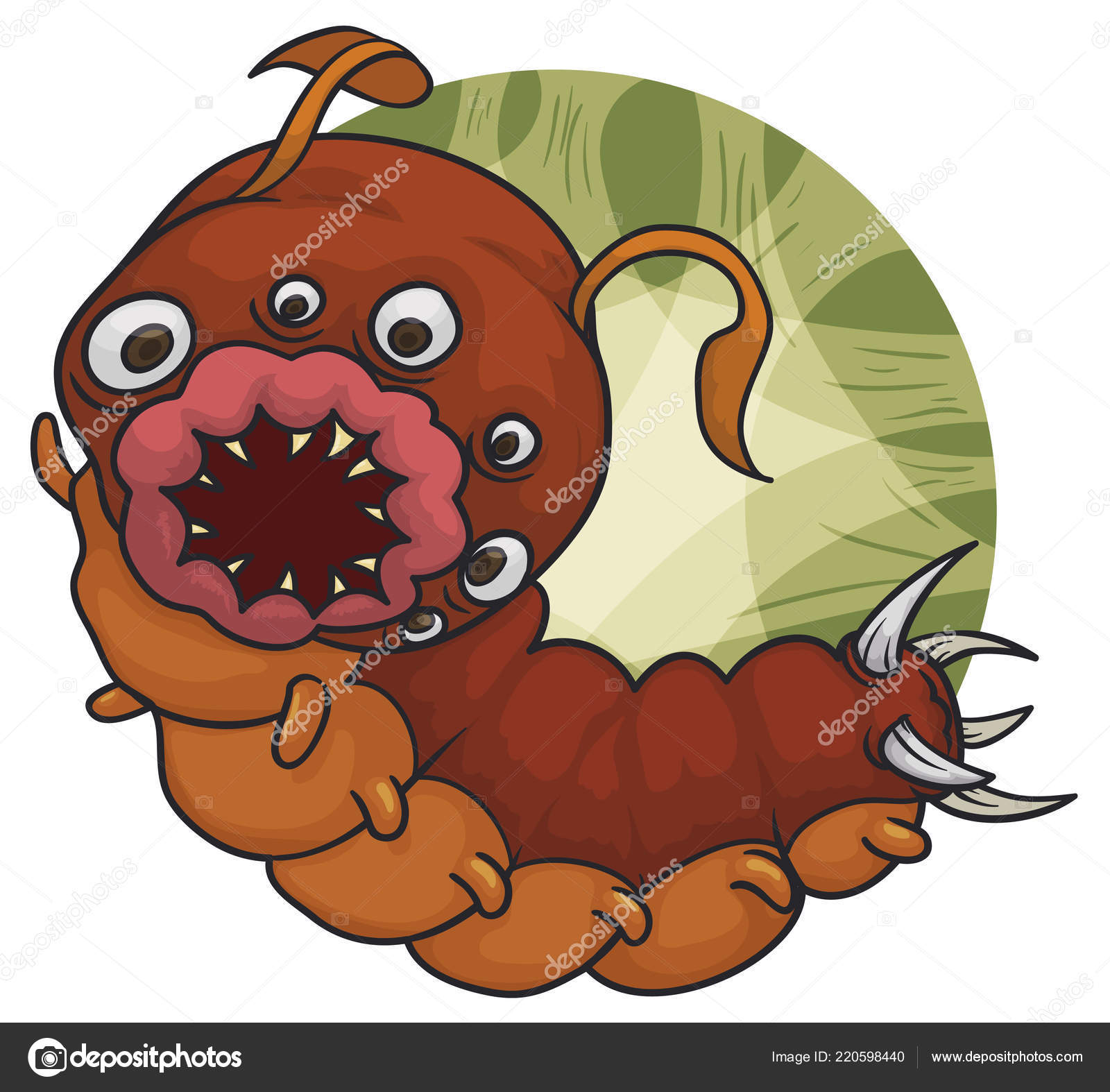 Giant Red Leech Mouth