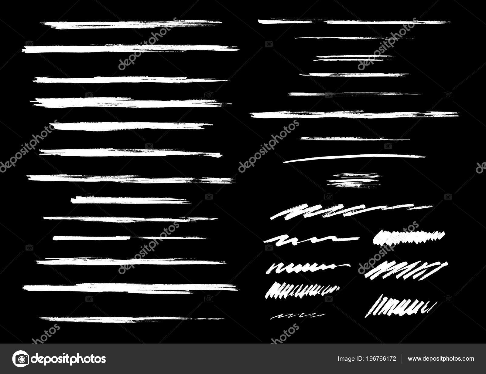 Vector Collection Felt Tip Pen Strokes Stock Vector Image by ...