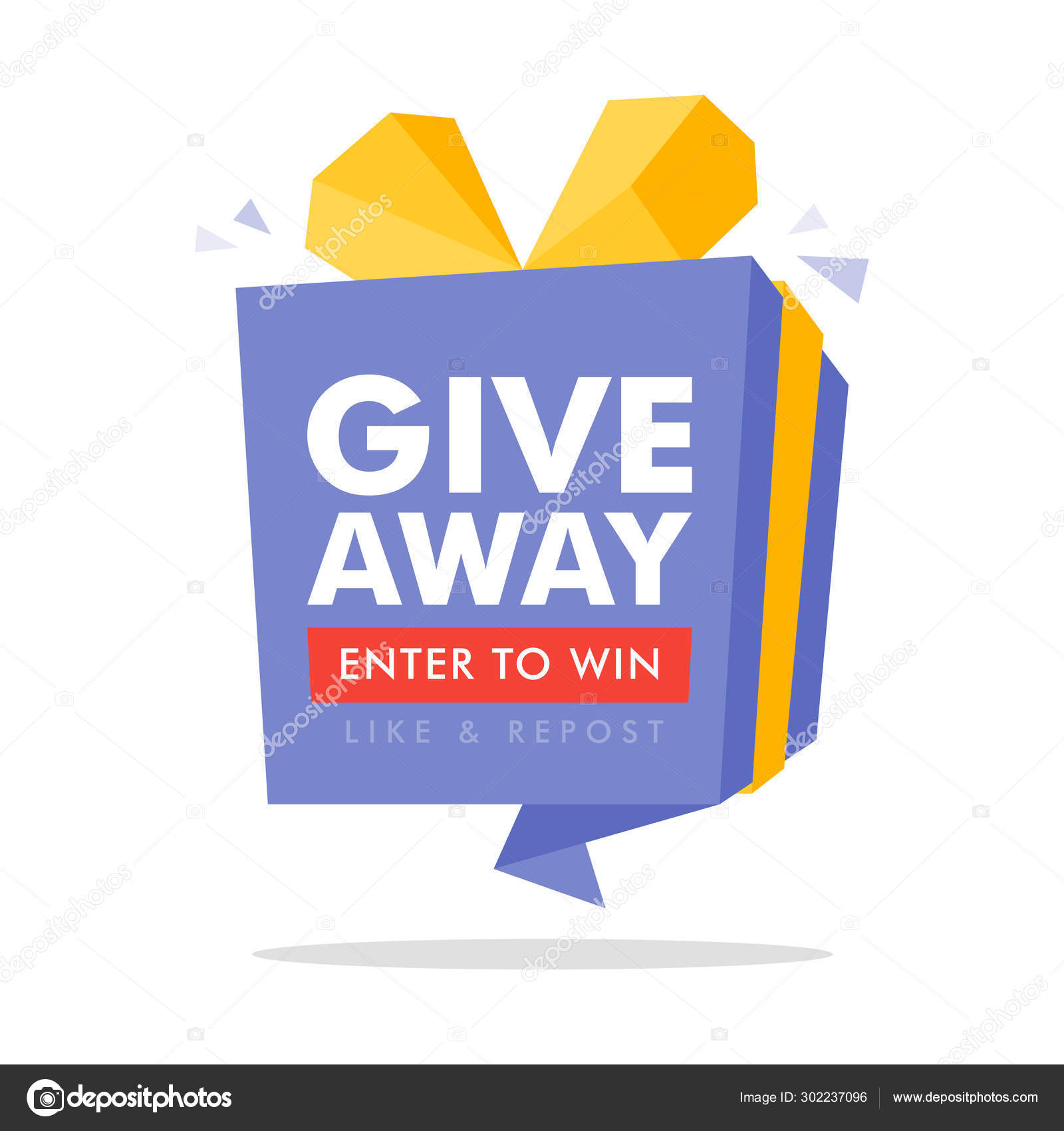 Enter To Win Sign Template