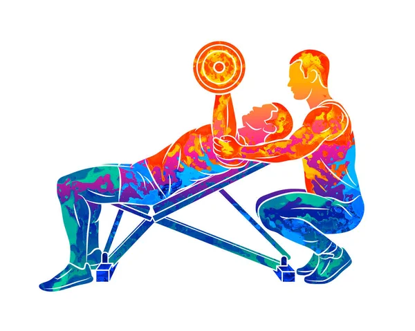 Bench Press Clipart
