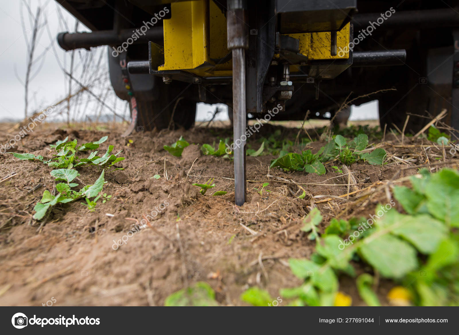 Soil Sampling. Automated probe for soil samples taking sample wi Stock ...