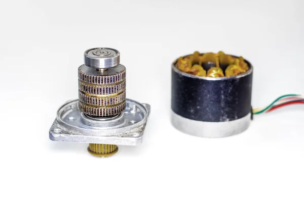 Stepper Motor Disassembled Rotor Set Asidestepper Motor Power Cable ...
