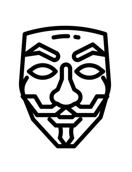 Anonymous Face Stencil