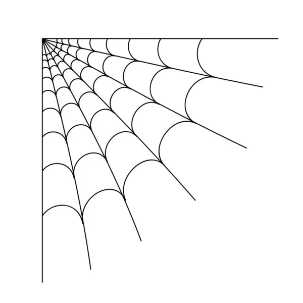 Spider Web Corner Black