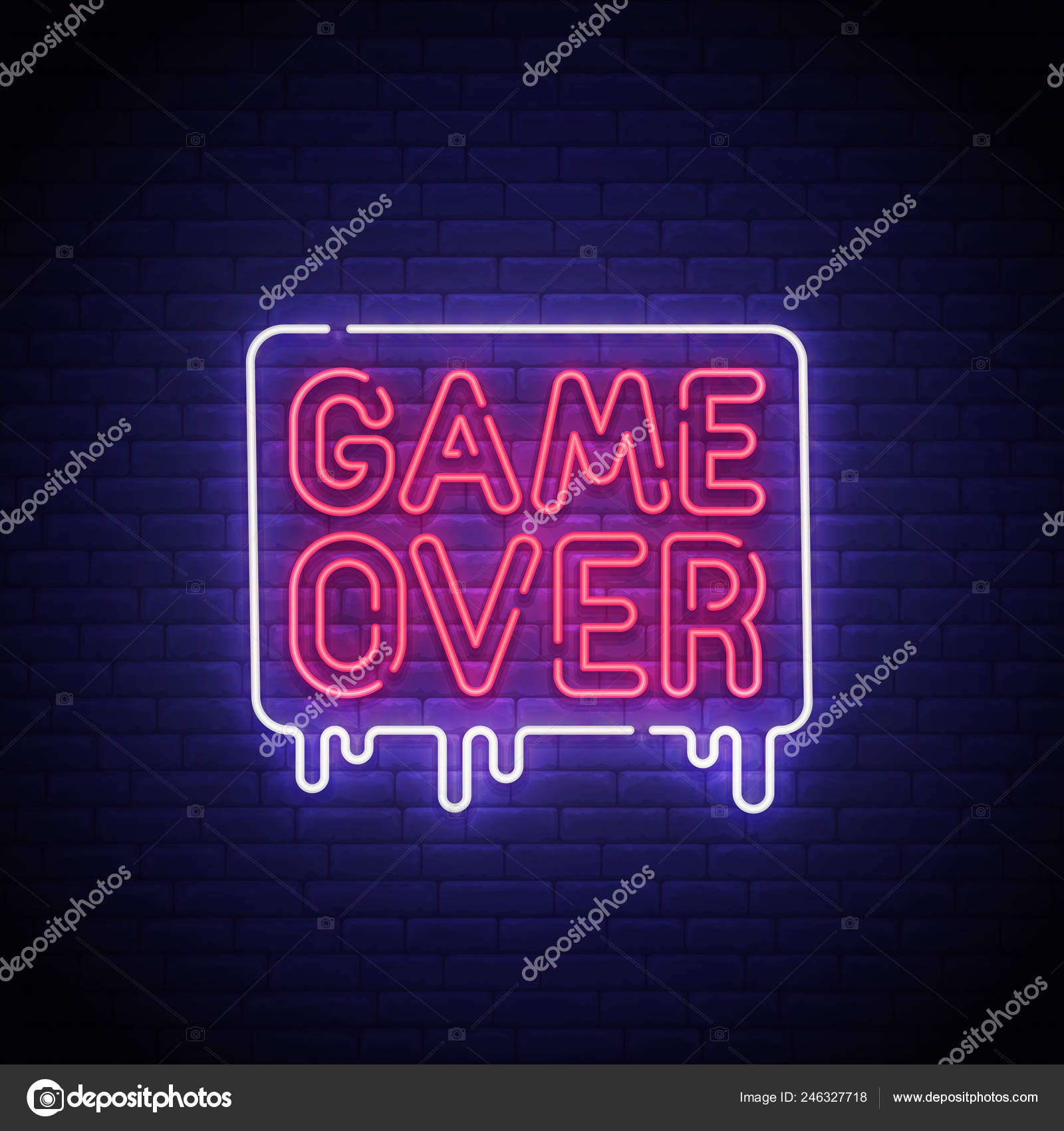 Game Over Logo Game