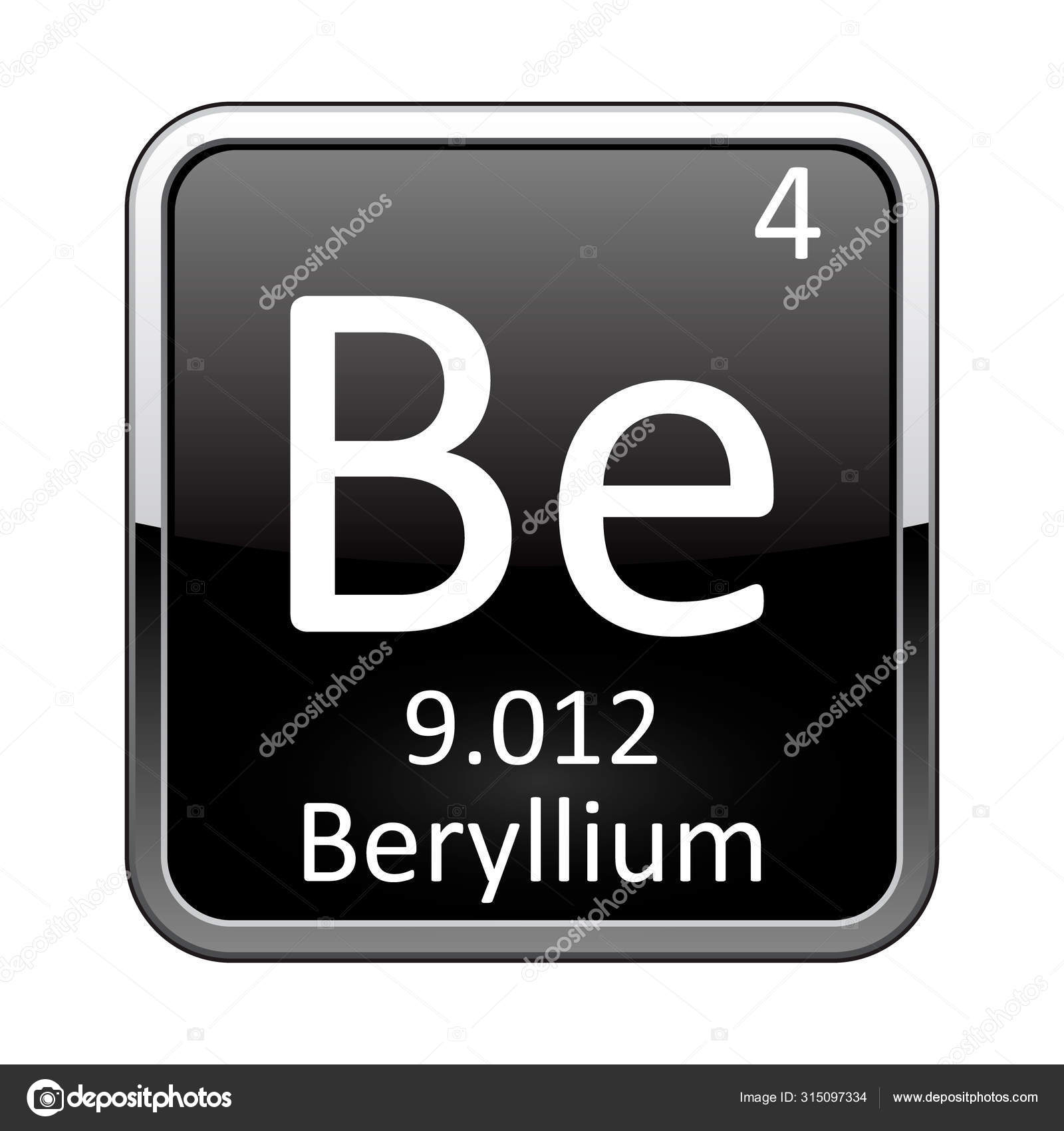 Beryllium Element Symbol
