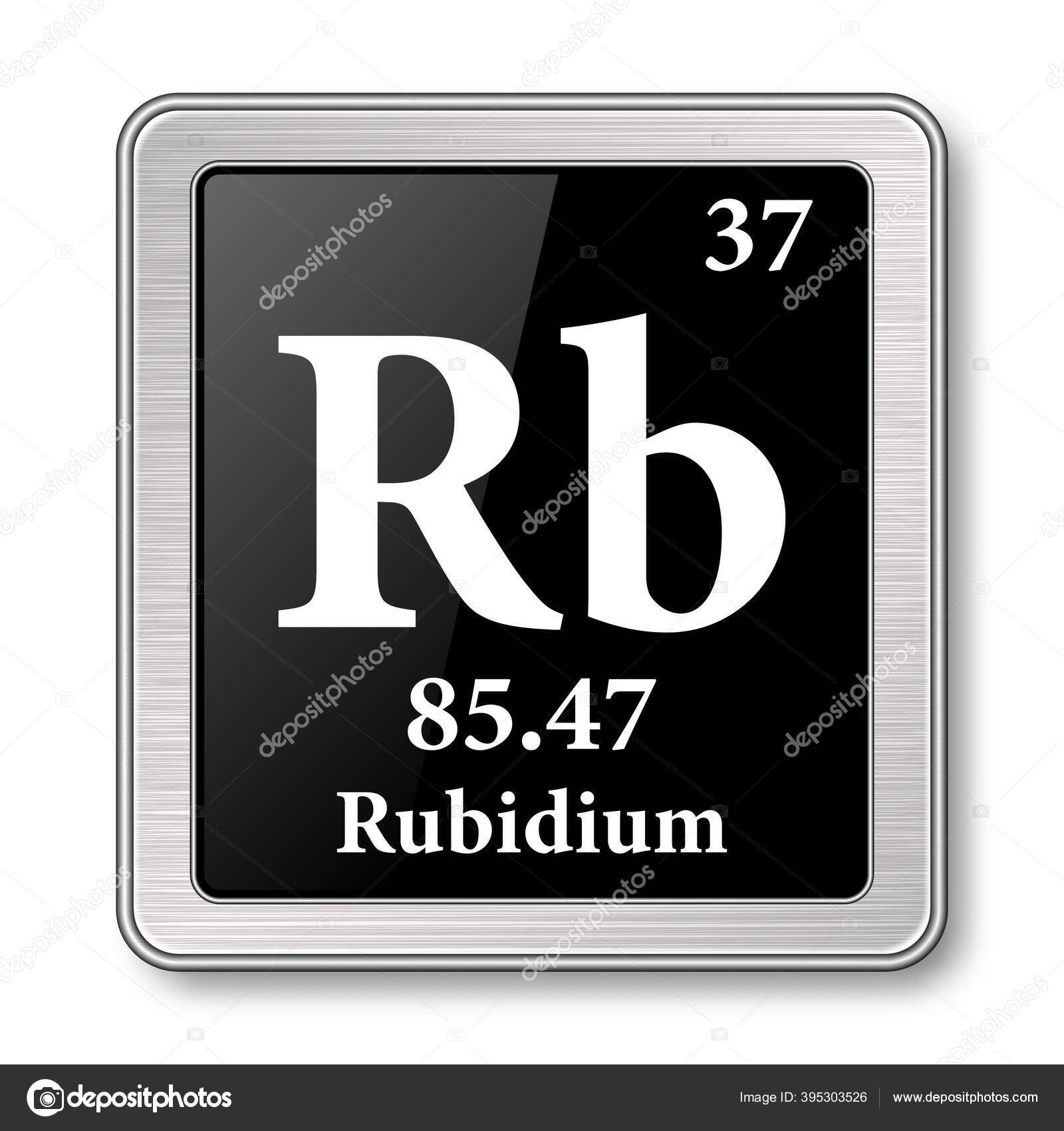 Rubidium Symbol