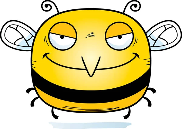 Cartoon Illustration Bee Looking Scared Stock Vector by ©cthoman 208698442
