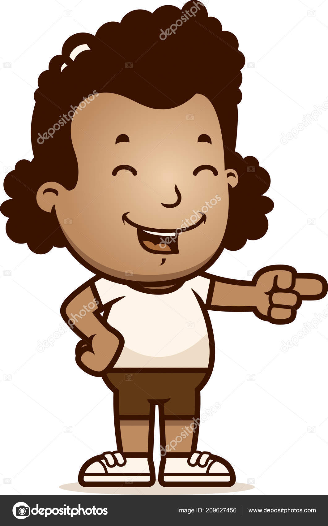 Clipart De Niña Riendo