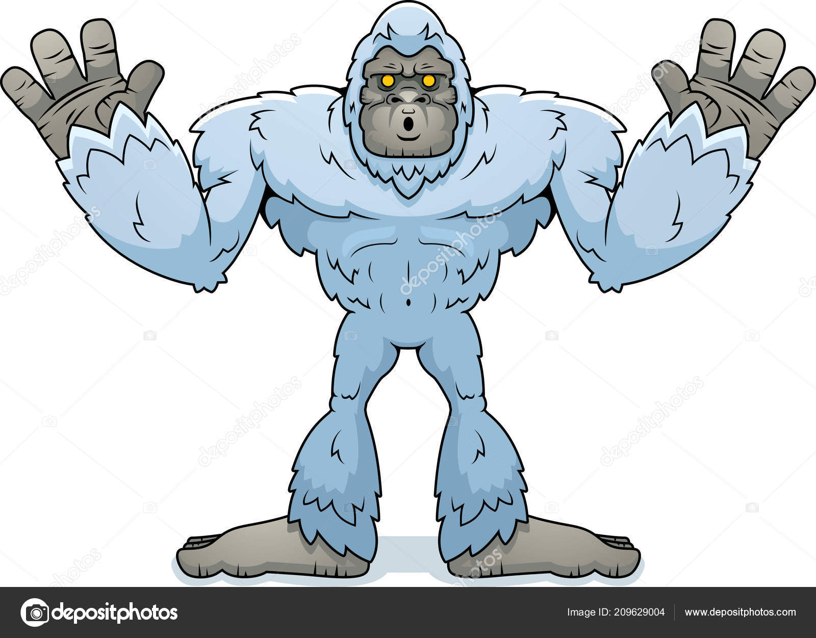 Ilustracao De Yeti