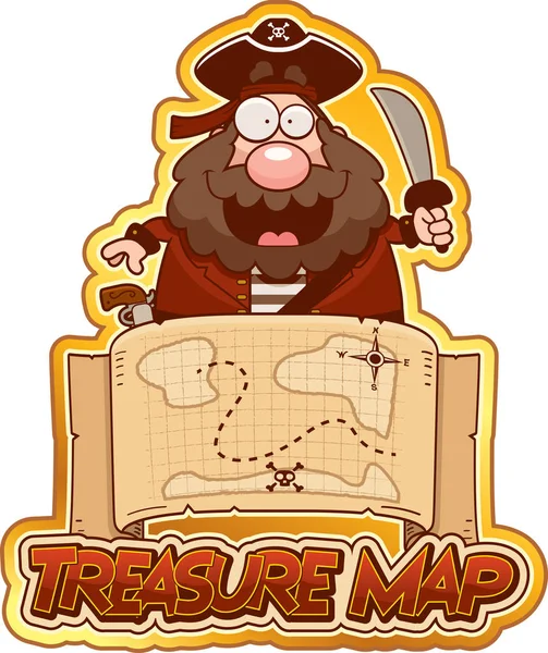 Treasure map cartoon Vector Images | Depositphotos