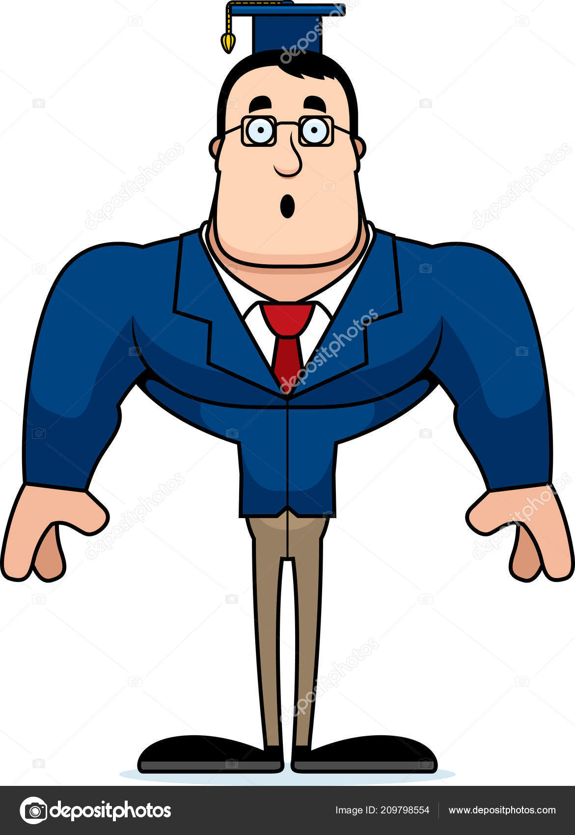 Clipart De Professeur De Dessin Animé