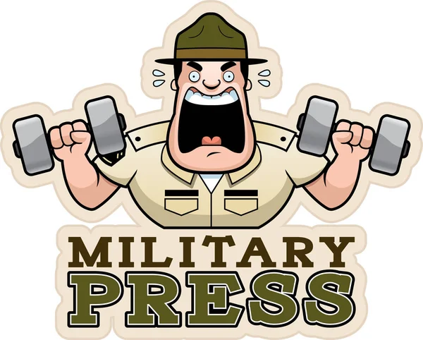 Female Drill Instructor Cartoon