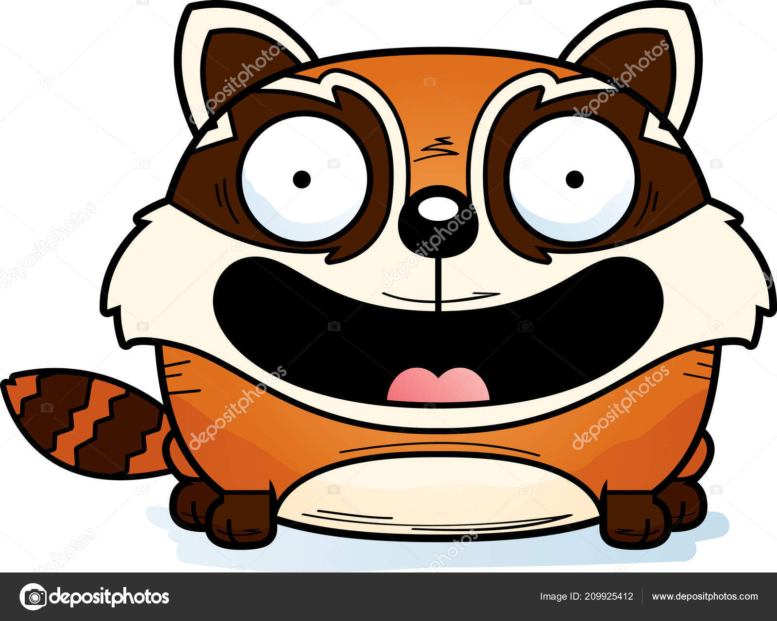 Smilende Panda Tegning Download Billeder Af Rød Panda På En Livlig