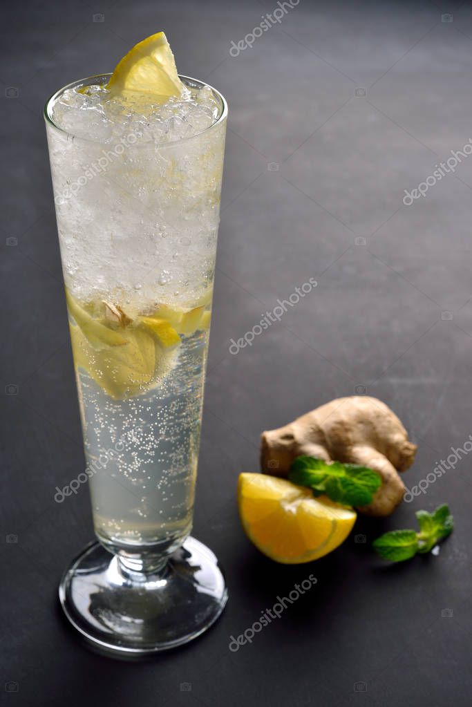 Ginger Ale o Kombucha - Bebida probiótica orgánica de limón y jengibre ...