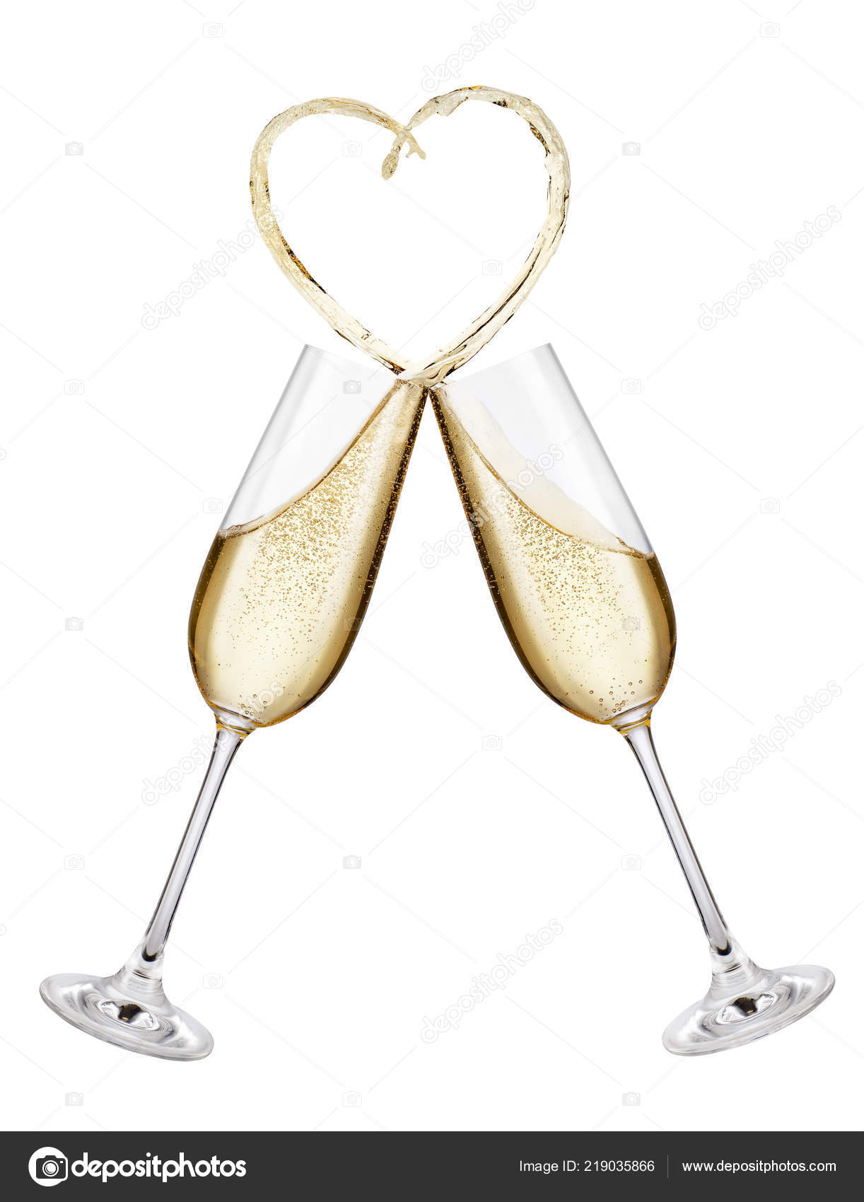 Champagne glasses making toast Stock Photo by ©AlterPhoto 219035866