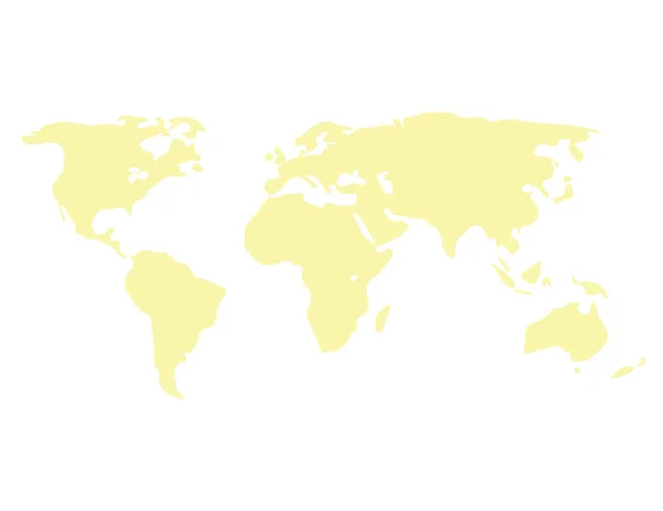 7,418,283 Yellow world map Vector Images | Depositphotos