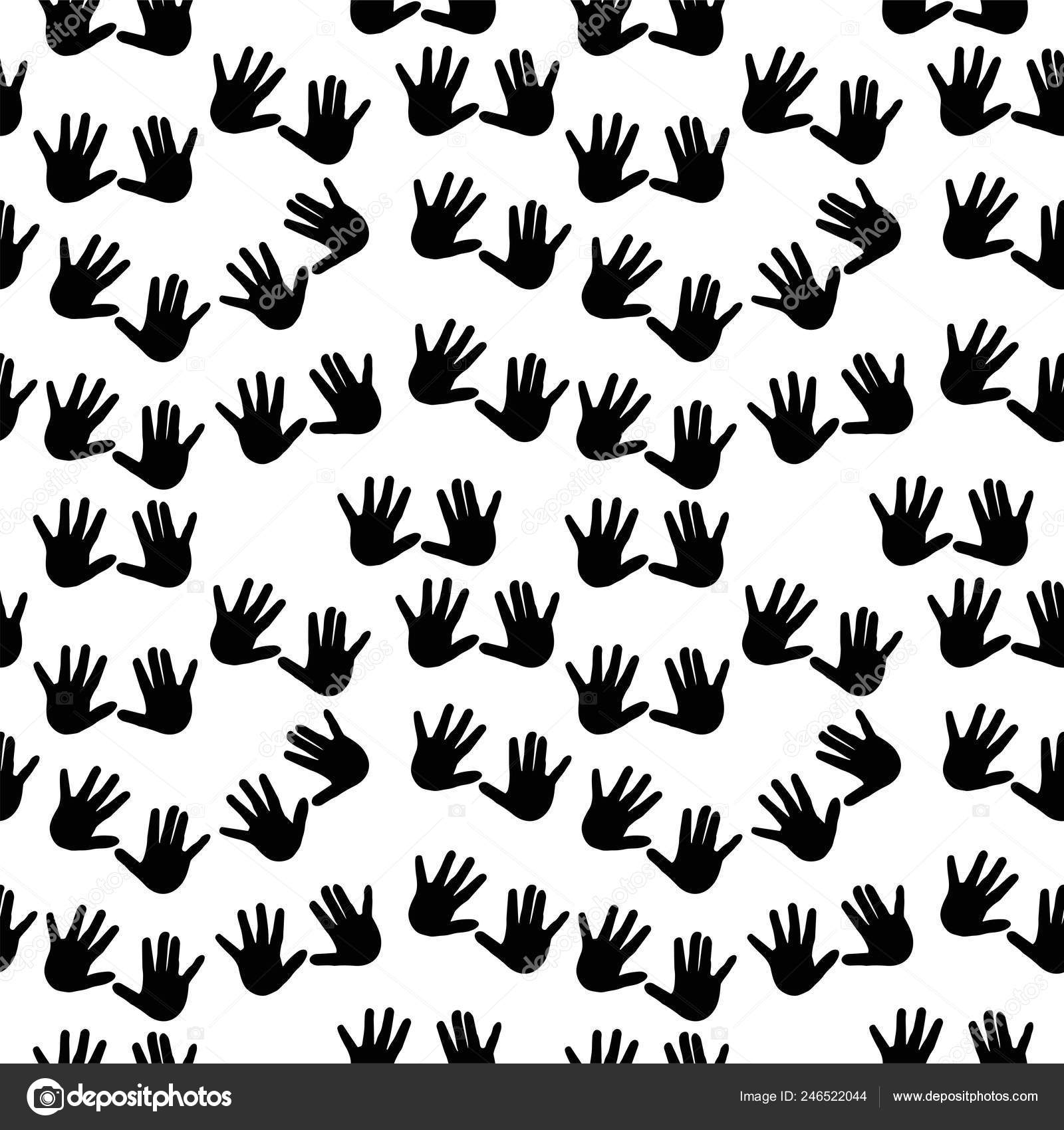 Children Hands Seamless Pattern ⬇ Vector Image by © Olga_larionova_11 ...