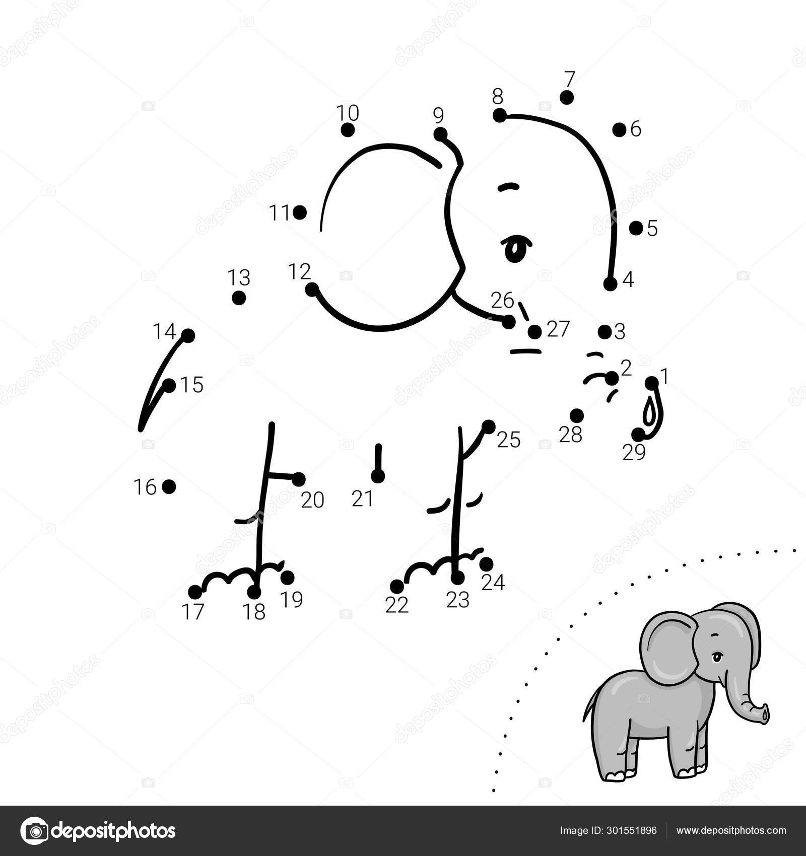 Dot to dot. Coloring book. Stock Vector by ©NinaFedorova 301551896