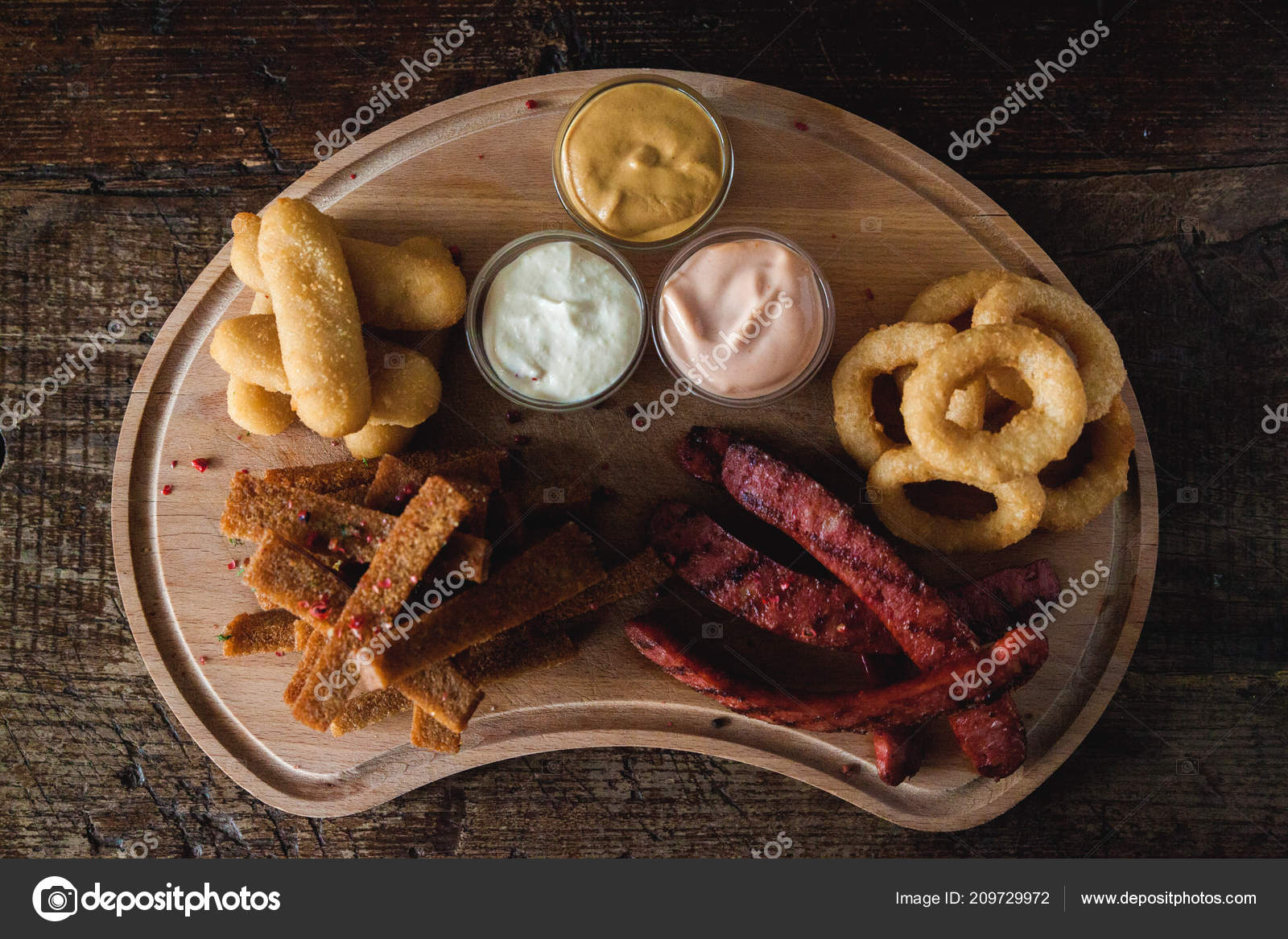 Set Snacks Beer — Stock Photo © vitizh #209729972