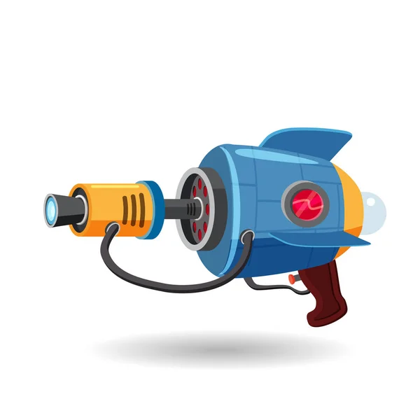 Cartoon retro space blaster ⬇ Vector Image by © MrDeymos | Vector Stock ...