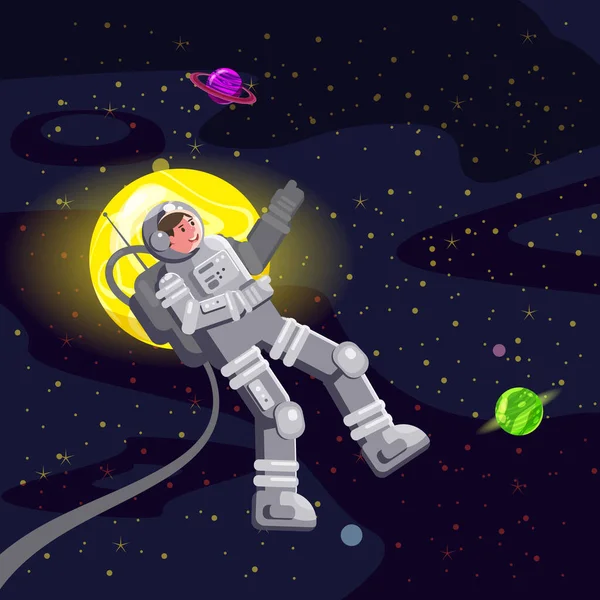 Pola spaceman Vektor Stok, Ilustrasi Pola spaceman Bebas Royalti ...