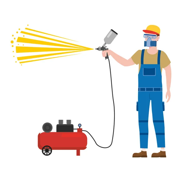 Spray painter Vector Art Stock Images | Depositphotos