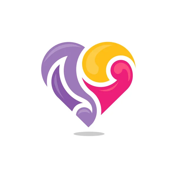 12,670,983 Positivity heart logo Vector Images | Depositphotos