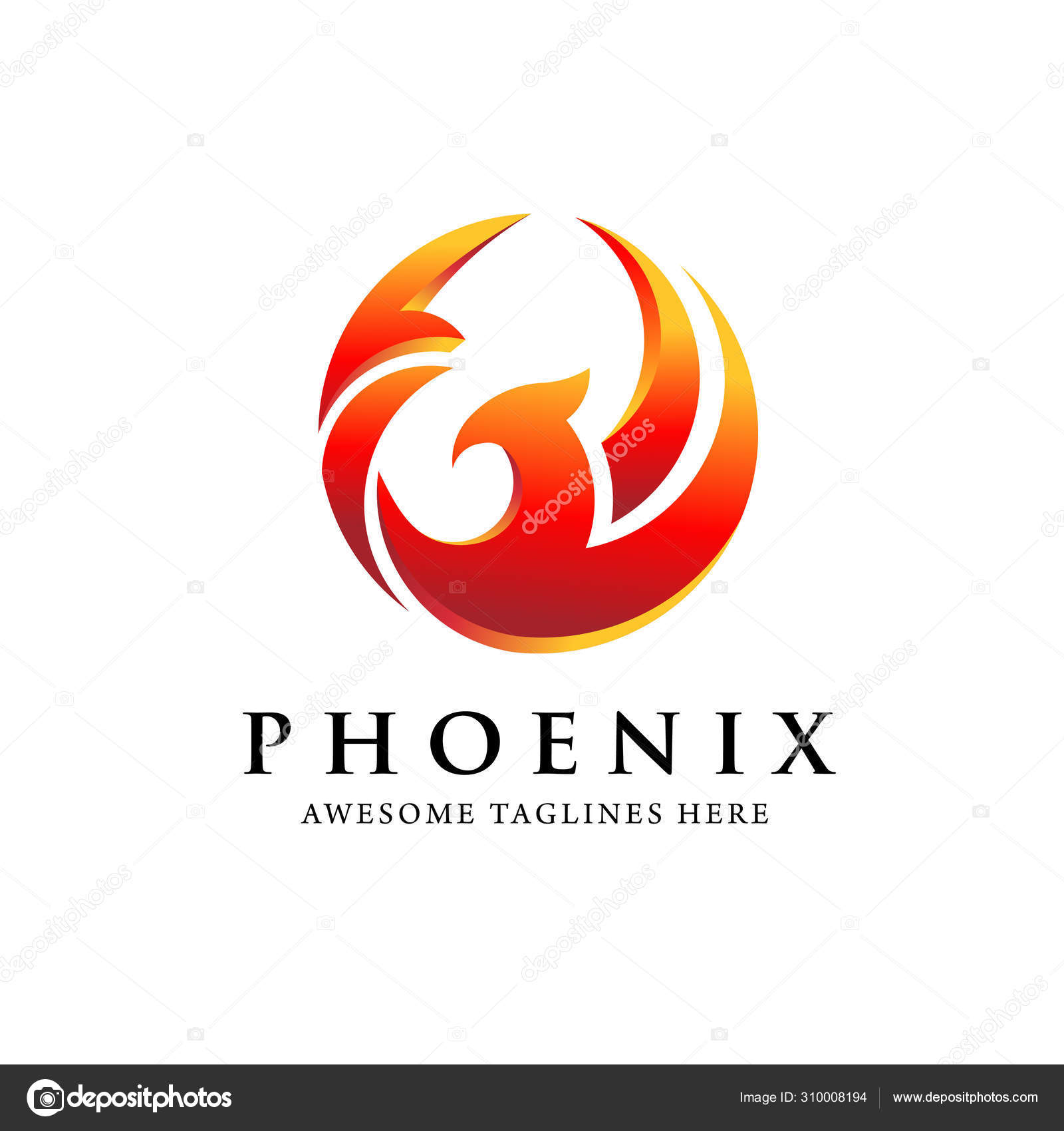 Simple Phoenix Symbol