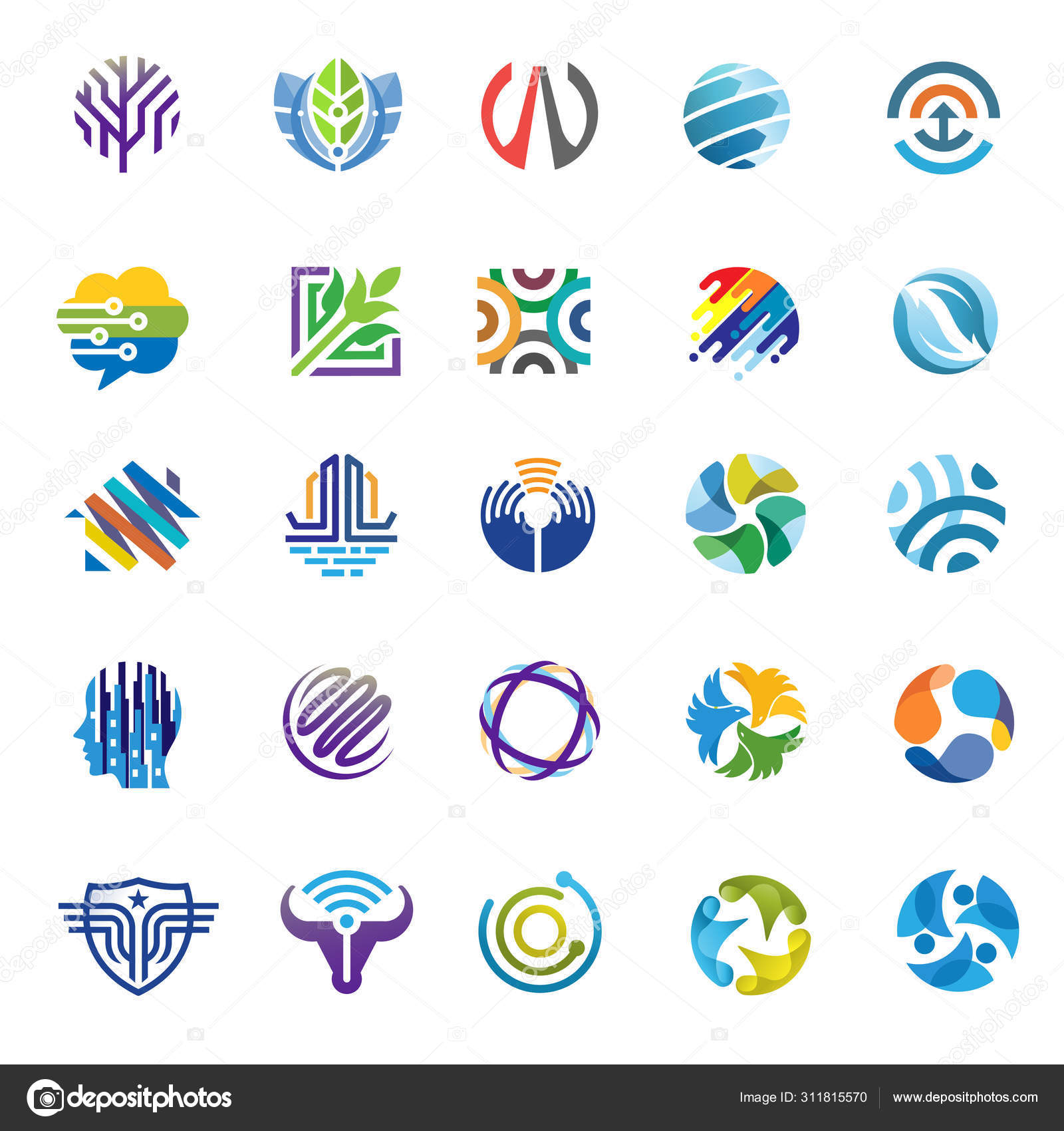 Modern Graphic Design Elements