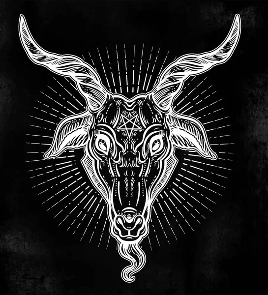 Evil Goat Skull