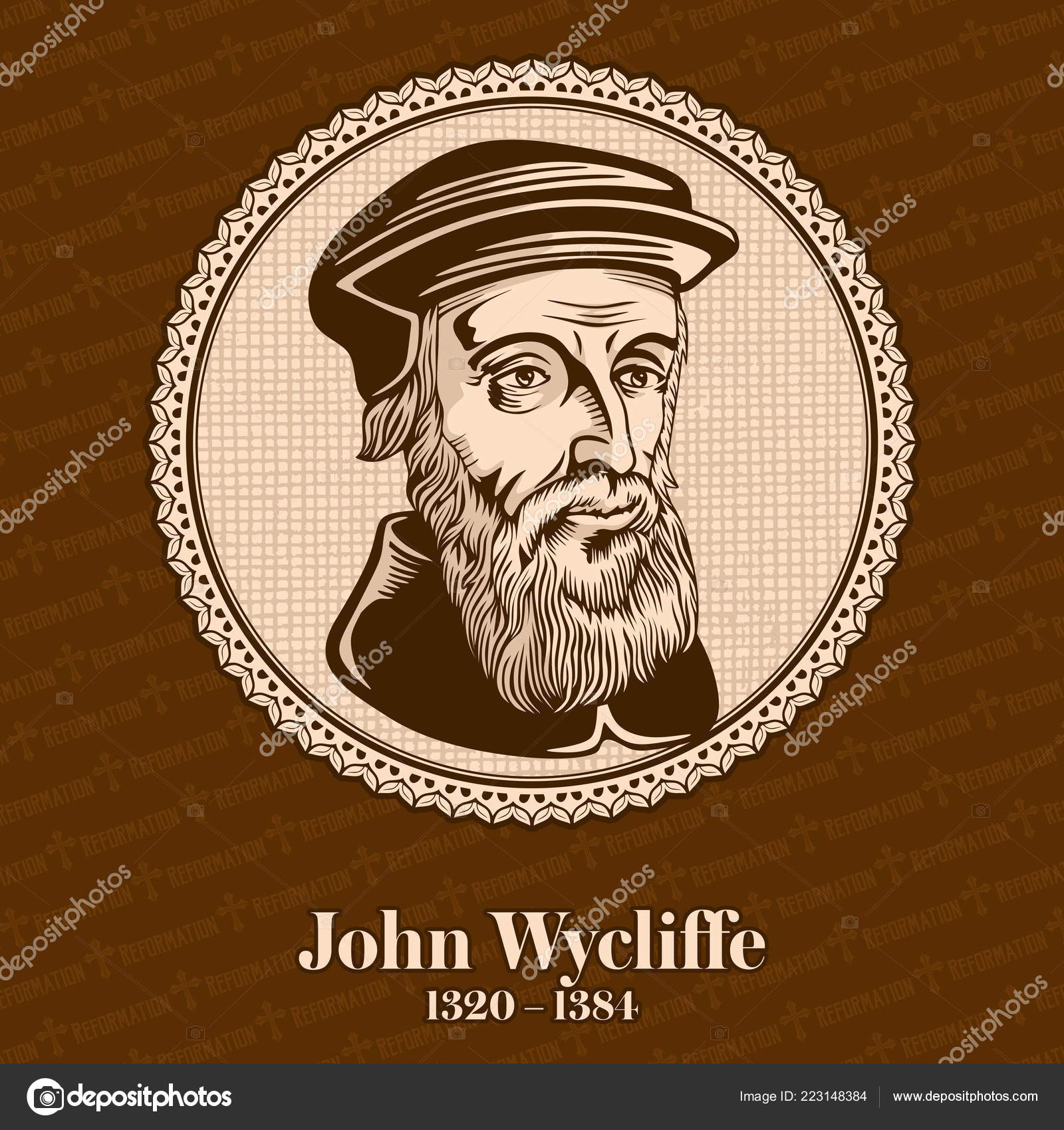 John Wycliffe 1320 1384 English Scholastic Philosopher Theologian ...