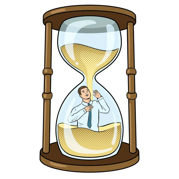 Sand watch glass sketch engraving vector illustration. Scratch board ...