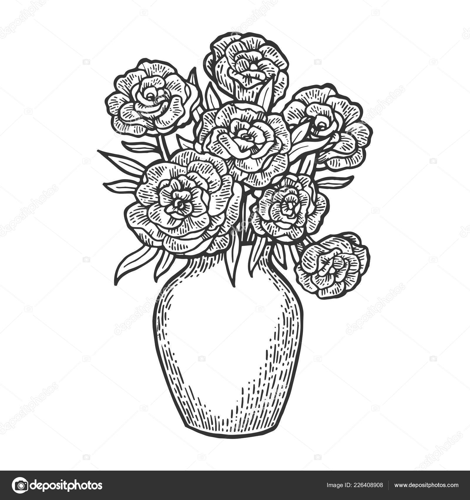 Simple Flower Scratchboard