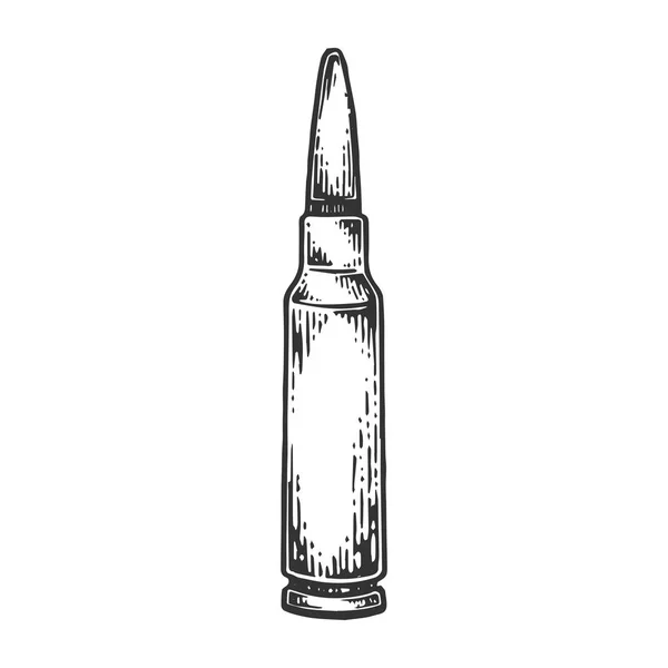 Rifle Bullet Drawing