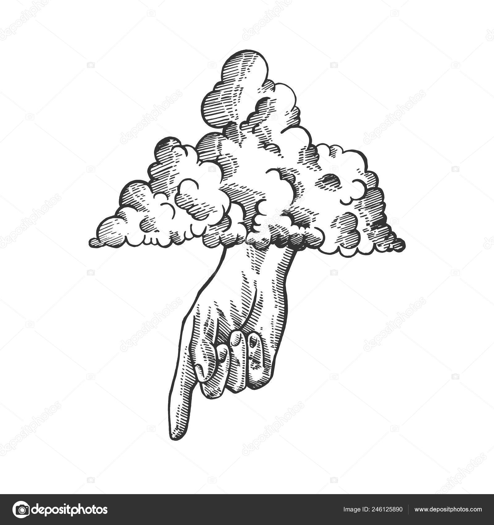 Dessins Des Mains De Dieu Images De Main Dieu Adam