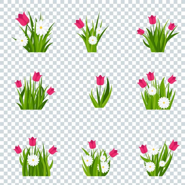 Tufos de relva Vector Art Stock Images | Depositphotos