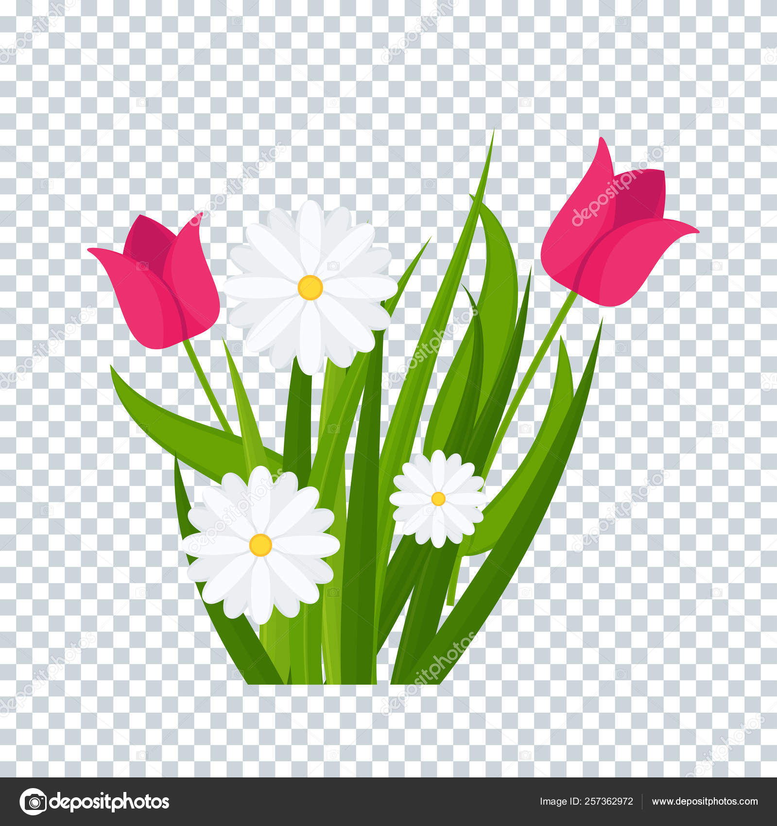 Flower Bottom Border Transparent