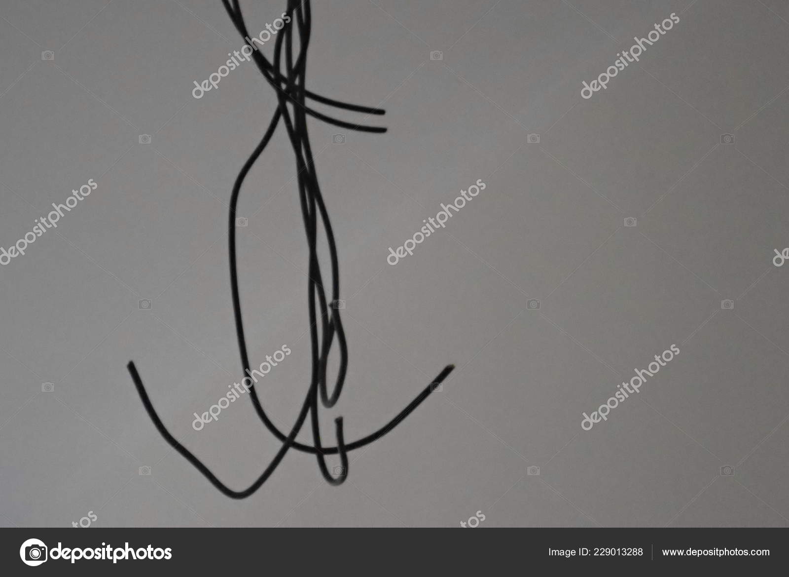 Unorganized Cables Wires Building Site — Stock Photo © luciezr #229013288