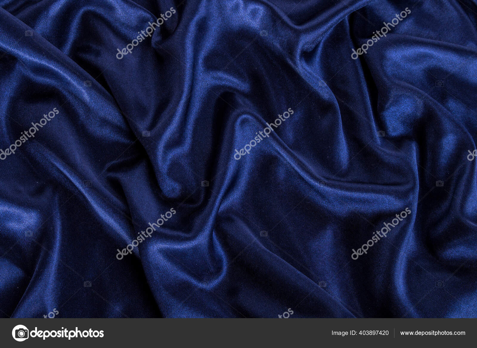 Luxury Blue Wavy Silk Texture Background — Stock Photo © angel_fff ...