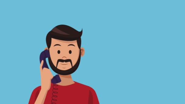 Animated Call Center People