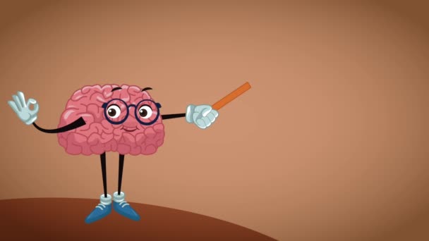 Funny brain cartoon HD animation Stock Video Footage by ©jemastock ...