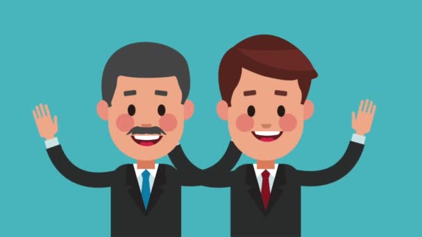 Executive businessman cartoon HD animation — Stock Video © jemastock ...