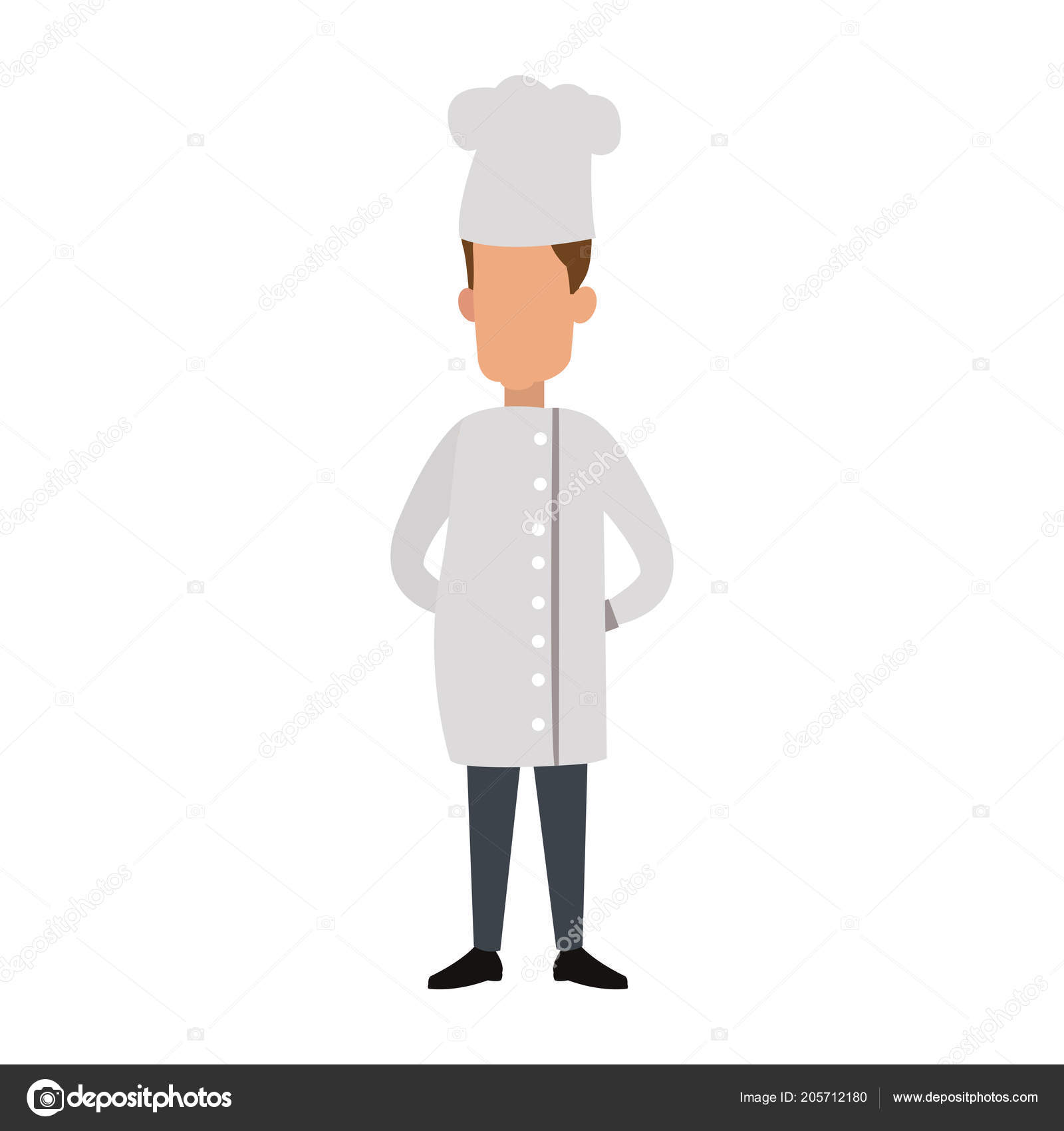 Chef avatar cartoon Stock Vector by ©jemastock 205712180
