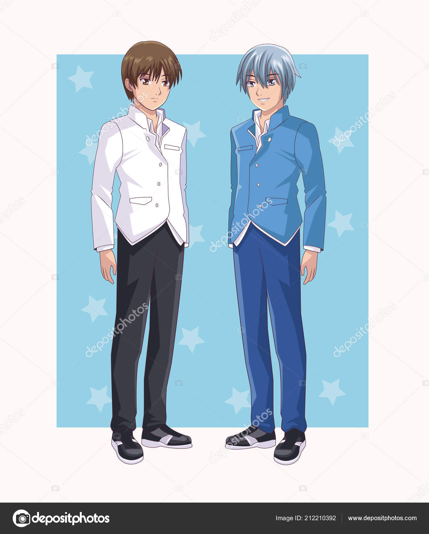 Anime Guy Clothes Designs